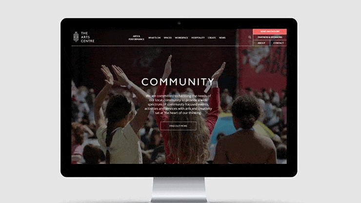 Hornsey Town Hall Arts Centre Goes Live | Steve Edge Design