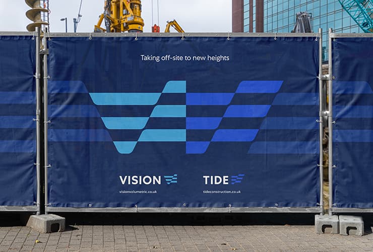 Tide & Vision | Construction Brand & Website Design | Steve Edge Design